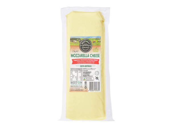 มอสซาเรลล่าชีส เบสตัน ชนิดก้อน 2.5กก – Beston Mozzarella Cheese 2.5kg ...