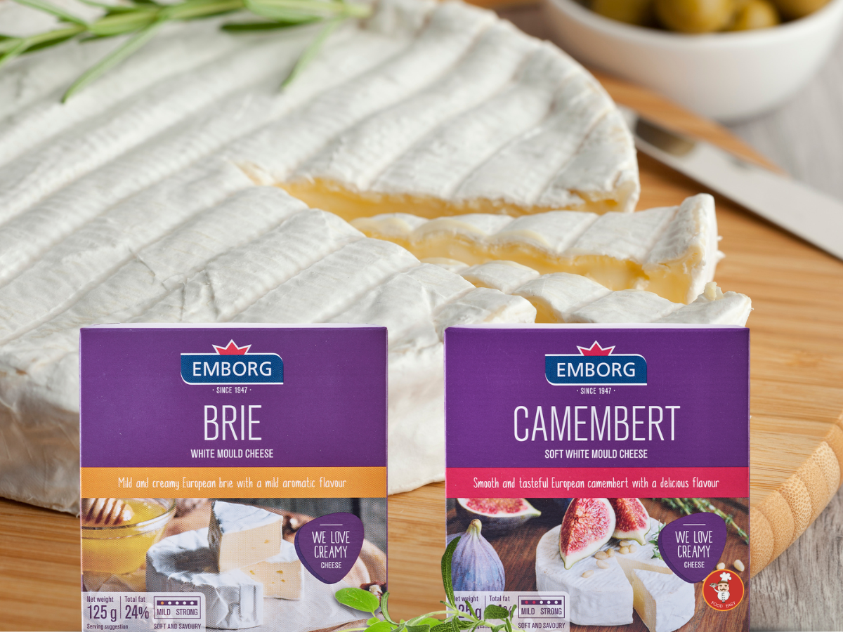 บรี/กามองแบร์ - Brie/Camembert Cheese | FoodEasy