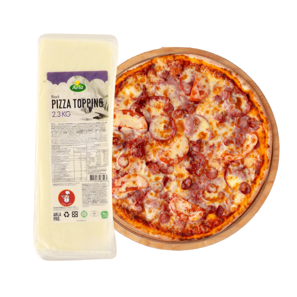 Arla Pizza Topping 2.3kg ชีสยืด ชีสก้อน ชีสพิซซ่า | FoodEasy